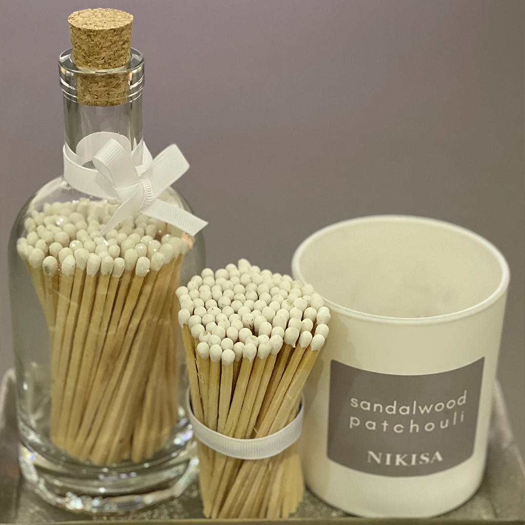 Refill Matches (100 per pack) – Nikisa Candles